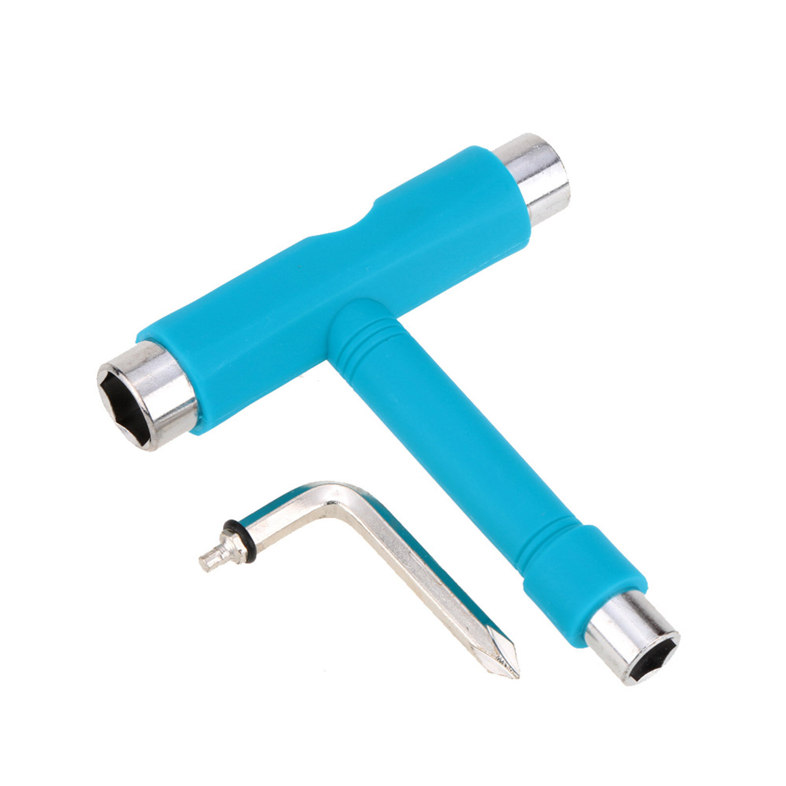 5-в-1 скейтбордный инструмент, портативный T-ключ для скейтбордов и лонгбордов