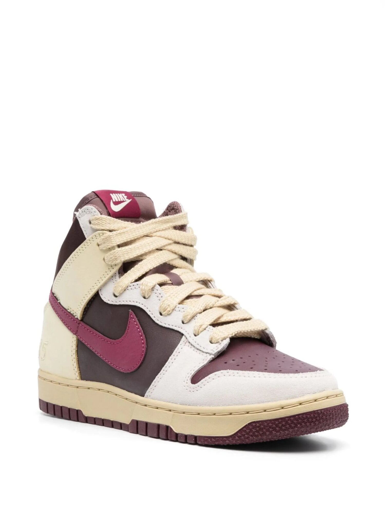 Кроссовки NIKE Dunk High 1985, размер 9.5 US, коричневый — фото 1