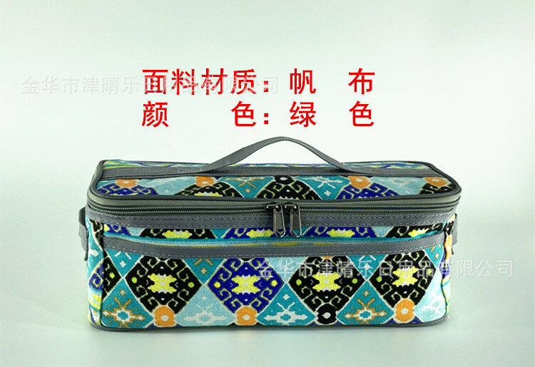 Посуда Сумка Кемпинг Кухонные принадлежности Сумка для хранения Этнический стиль Уличная сумка для пикника Портативная