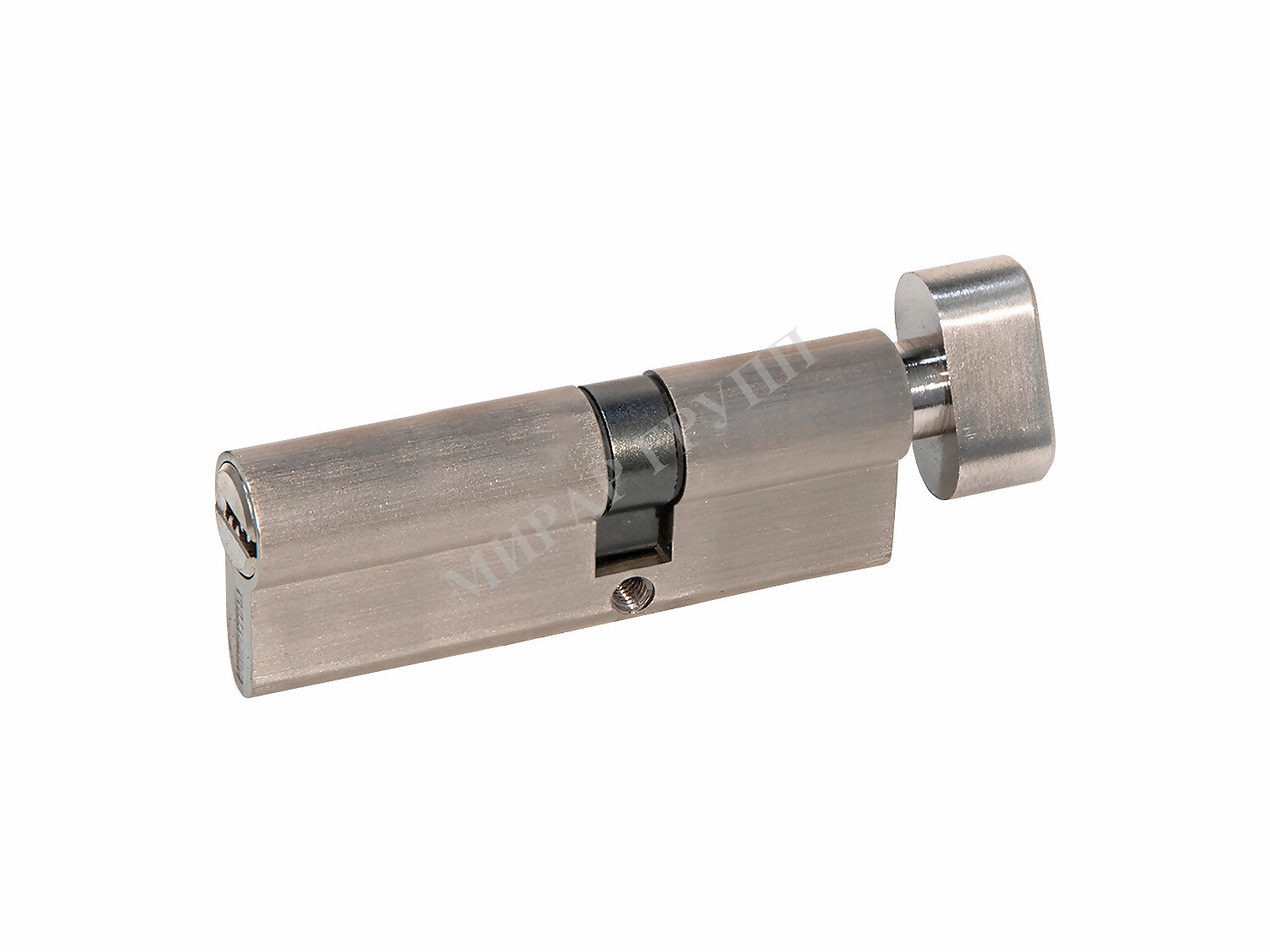 Цилиндровый механизм Palladium ZN 110 (50х60) C ВК матовый никель