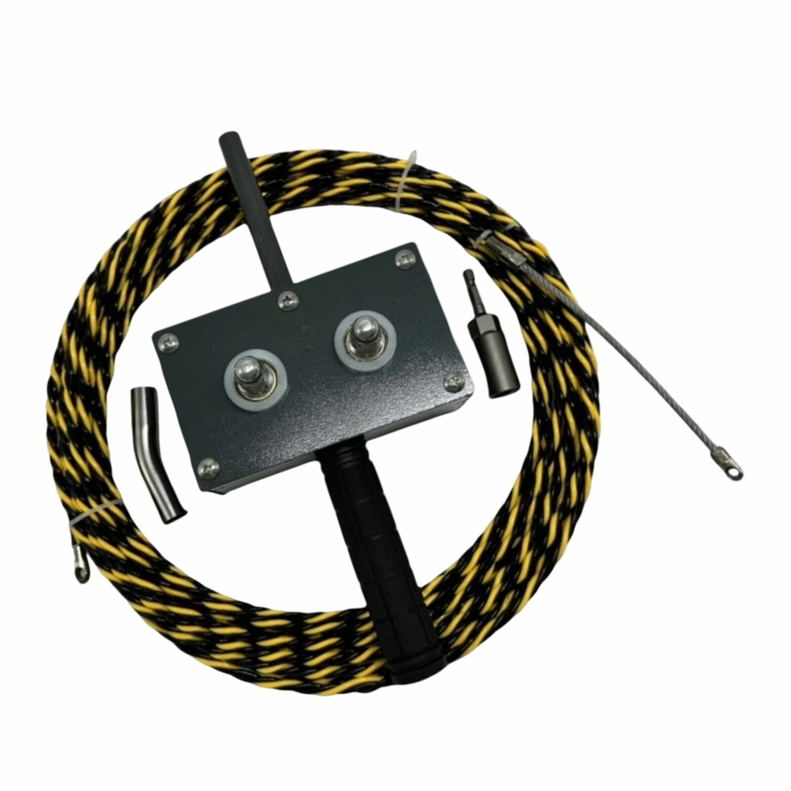 Лёгкое автоматическое устройство для протяжки проводов при ремонте и декорировании