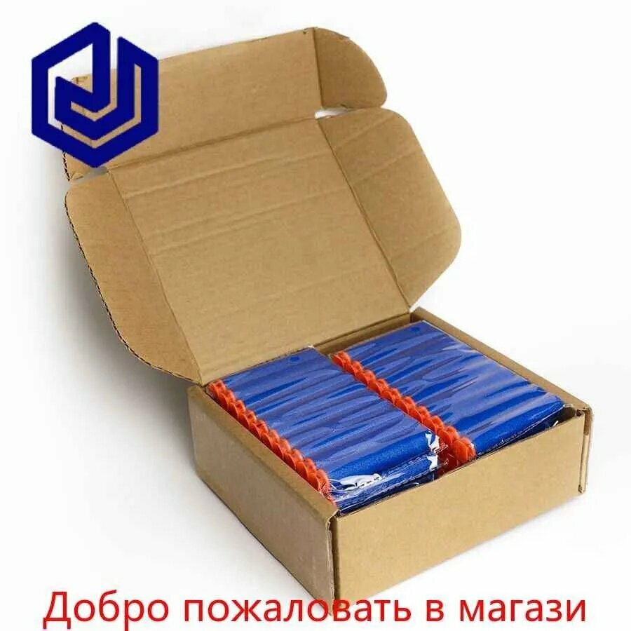 Пули нерф c присоской, липучкой 100 шт, патроны, стрелы, для nerf, для бластера