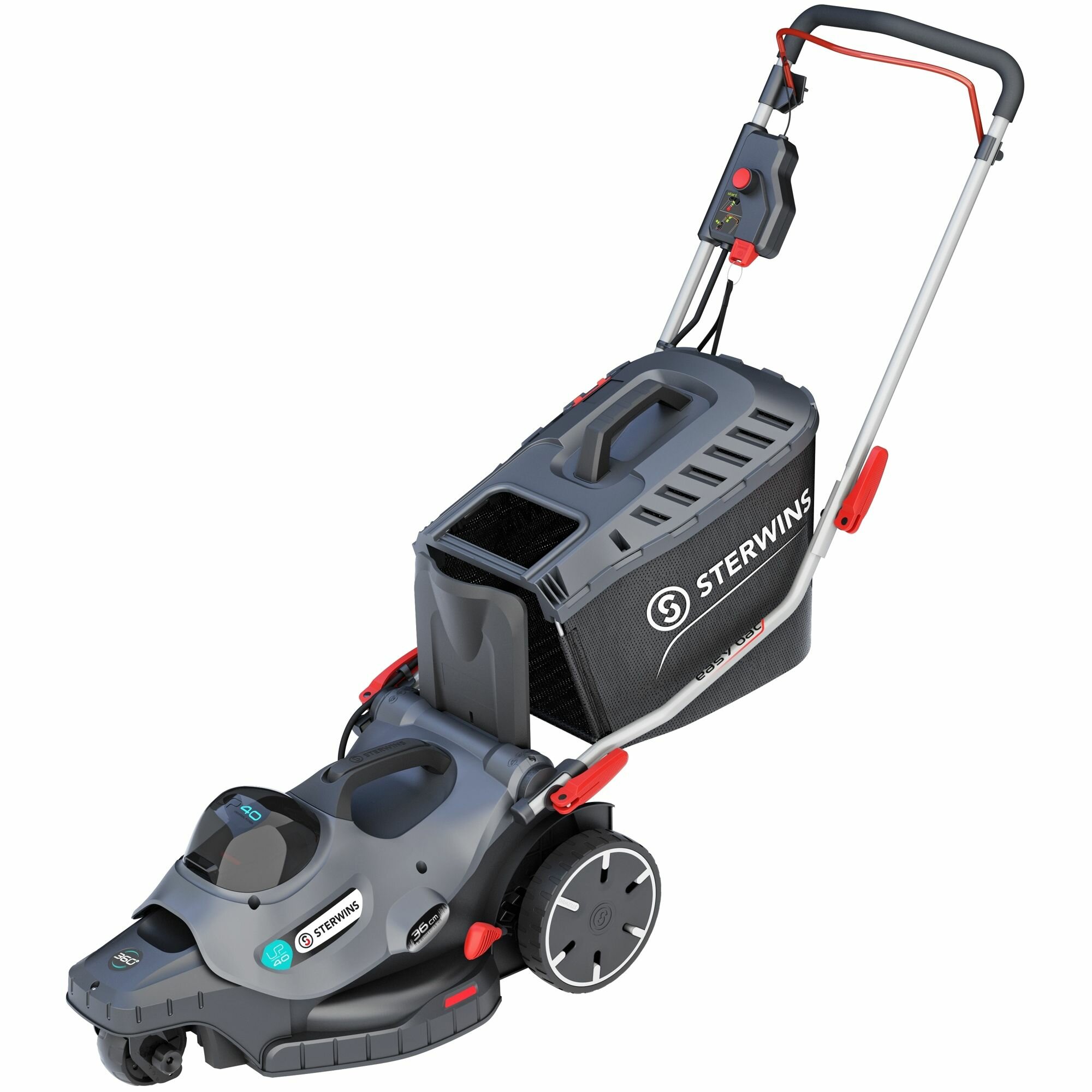Газонокосилка аккумуляторная бесщеточная Sterwins 40 В 36 см 5Ач без АКБ и ЗУ