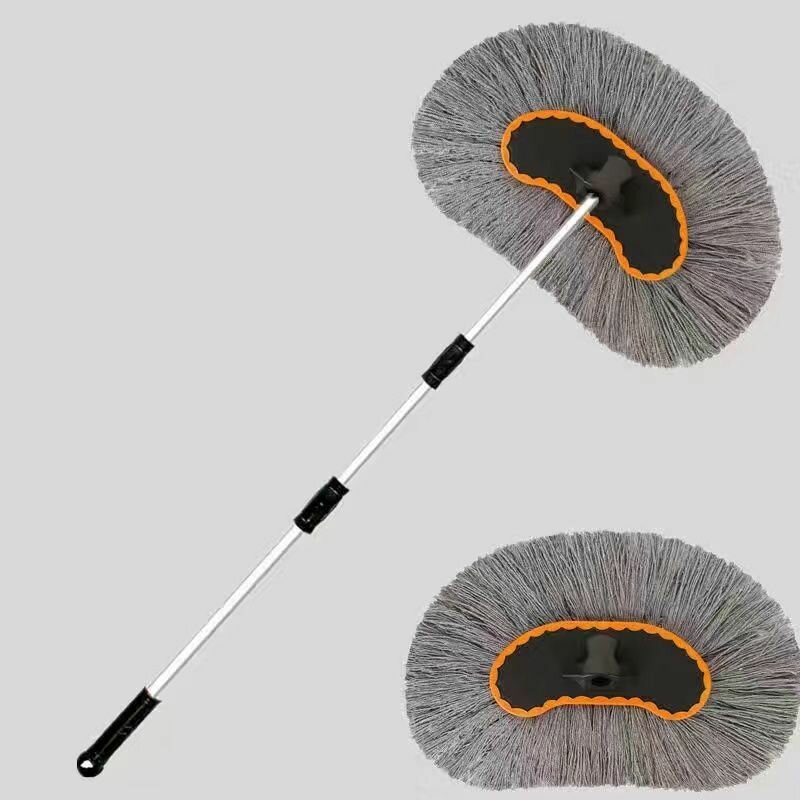 Специальная мойка для больших грузовиков и фургонов, швабра с длинной ручкой, длинный стержень, телескопическая щетка для чистки автомобилей, инструмент для уборки