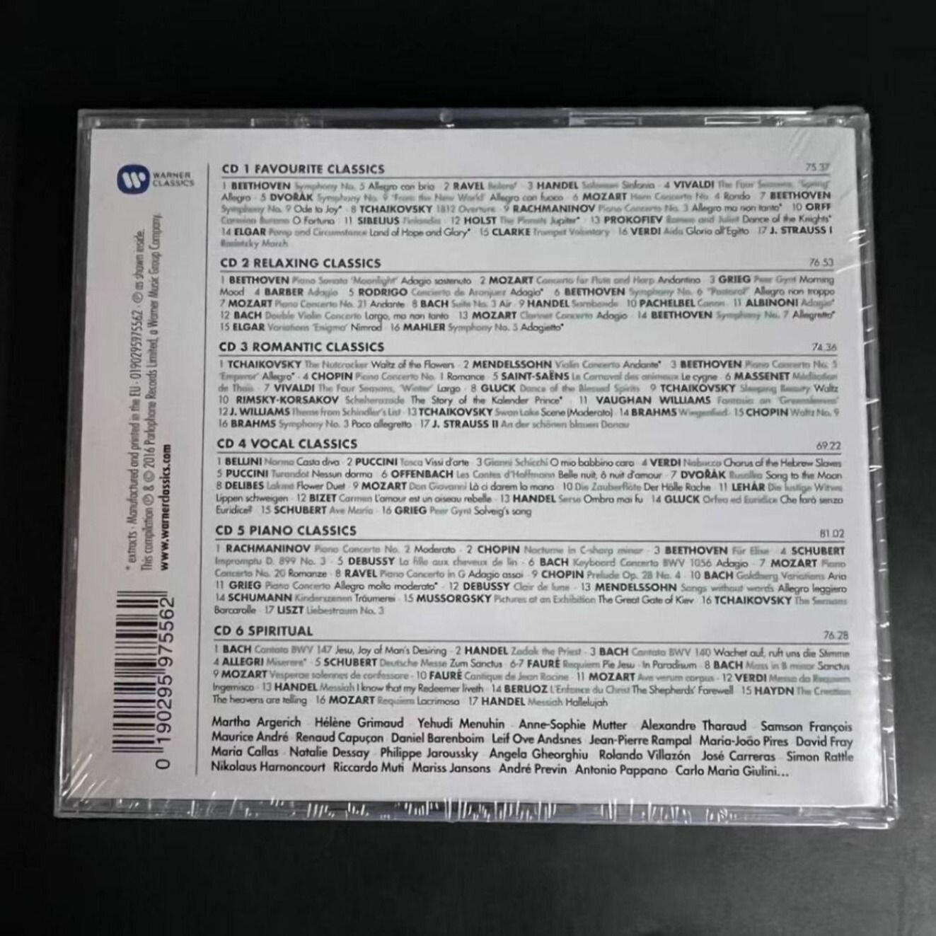 Музыка CD 100 Best Classics 6CD, Box Set — фото 1