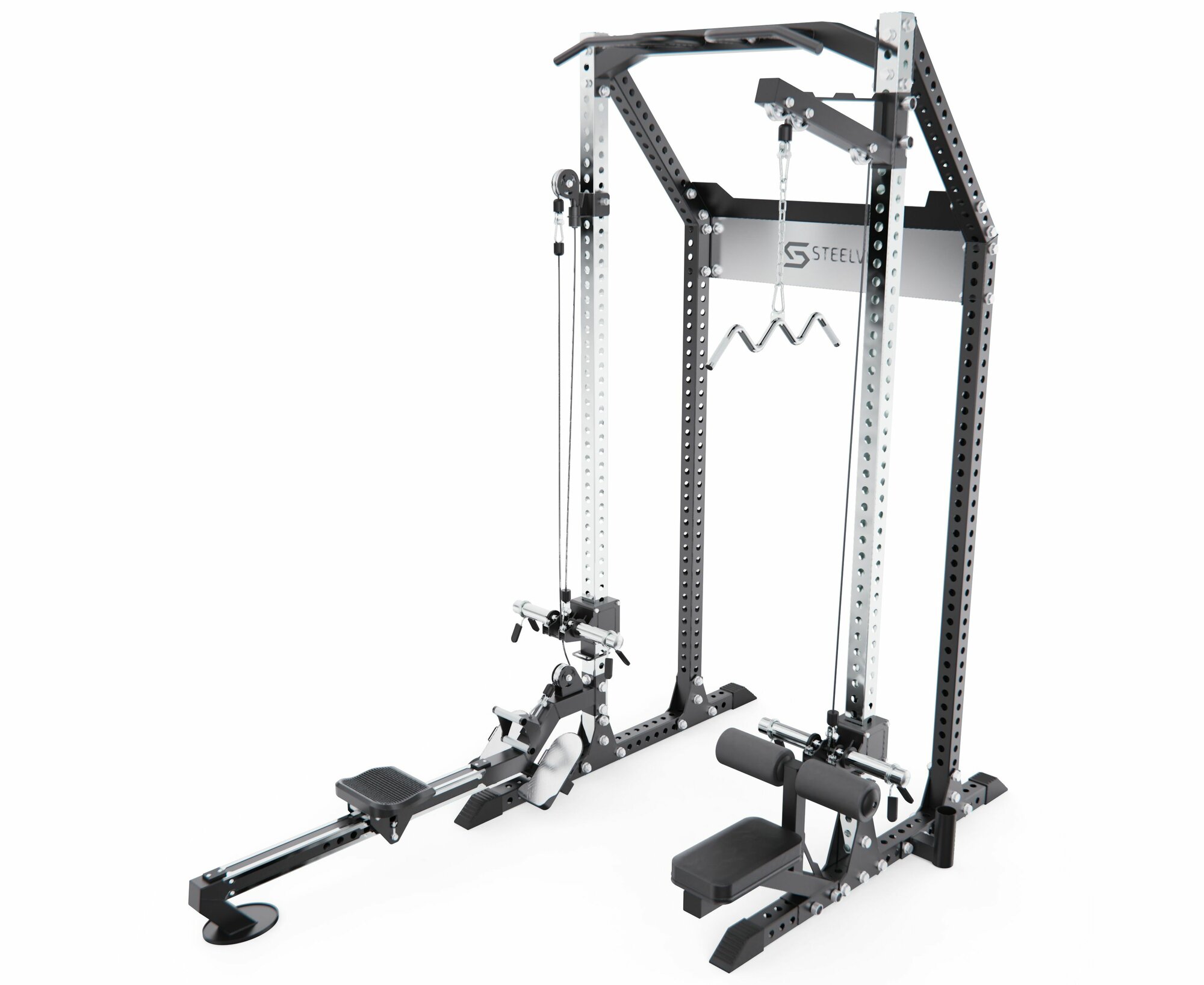 Мультистанция, гребной тренажер Steelver SV9203