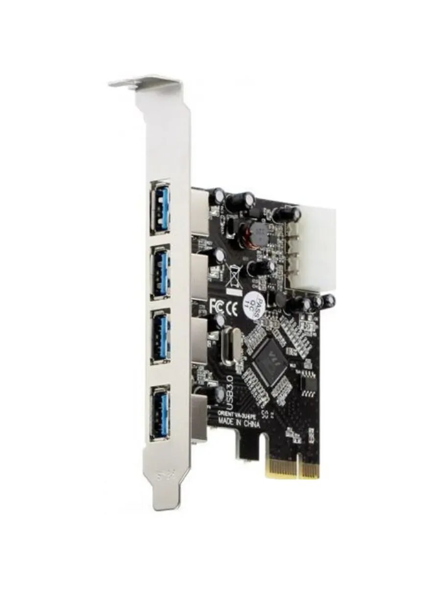 Контроллер VA-3U4PE OEM (29834) USB 3.0 4 порта