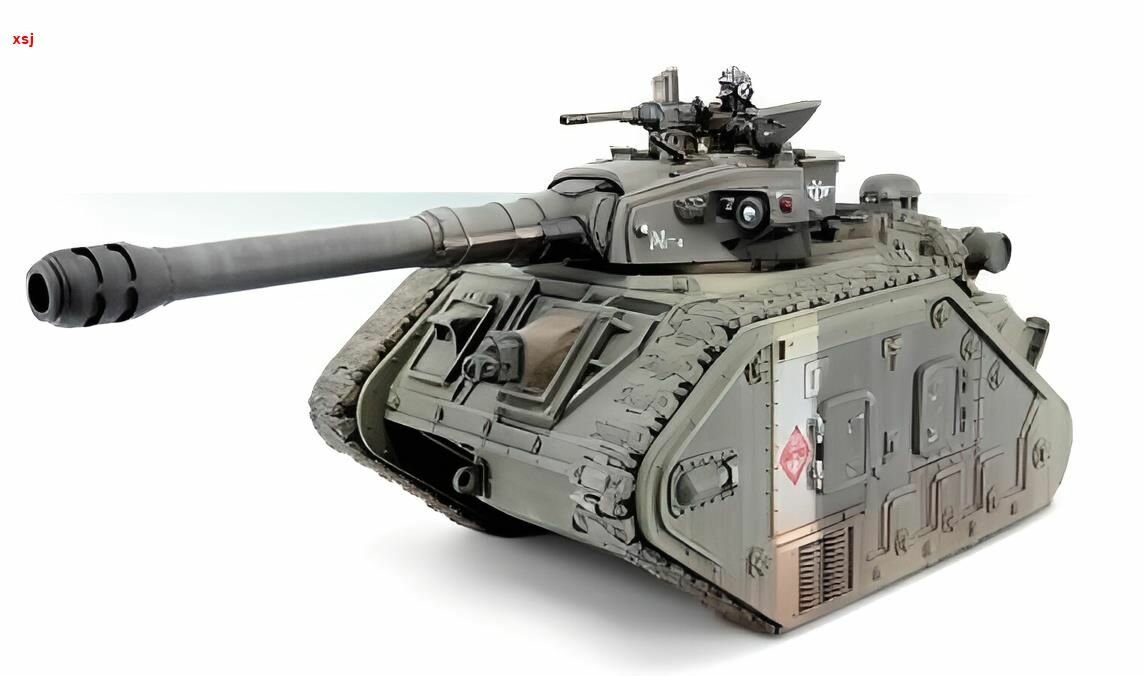 Mars Alpha Pattern Leman Russ Vanquisher DKK / Вархаммер 40к смола / Warhammer 40000 миниатюры