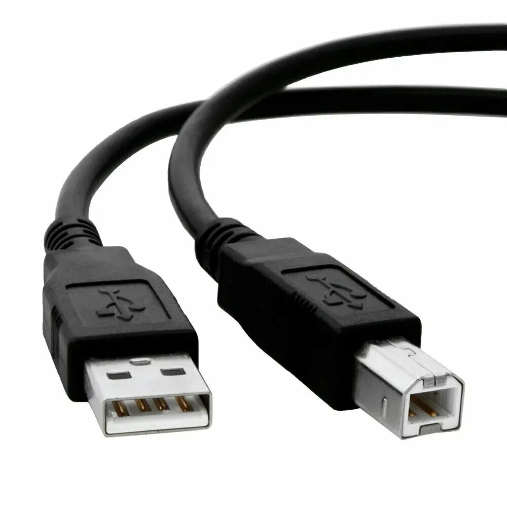 Кабель для компьютерной периферии USB 2.0 Type-A/USB 2.0 Type-B, 10 м, черный