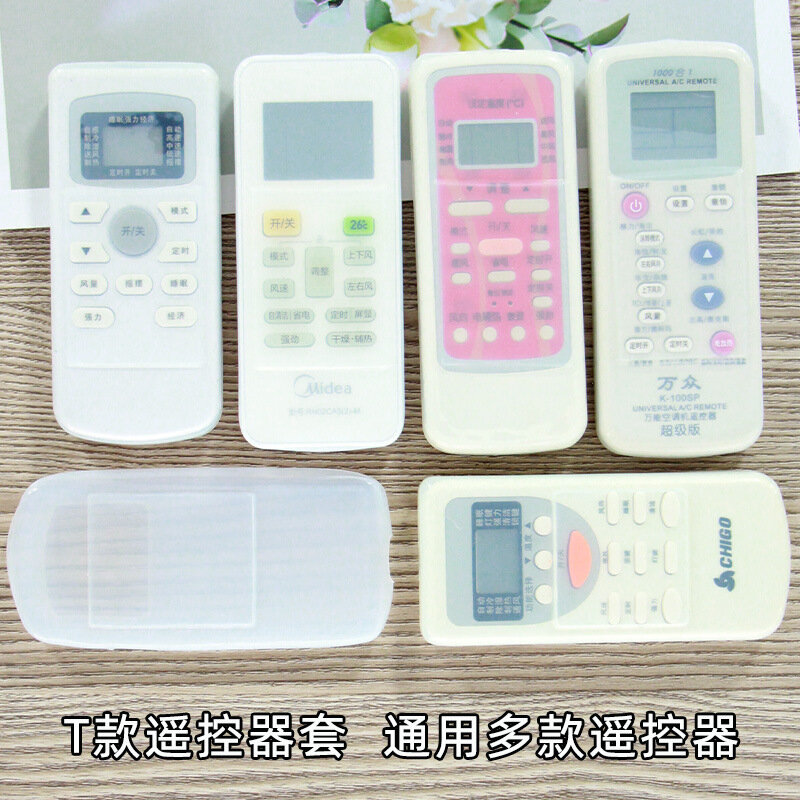 ✅Защитный чехол для телевизора, силиконовый чехол для пульта, прозрачный чехол для пульта, водонепроницаемый чехол для пульта кондиционера, антиударный, новый стиль