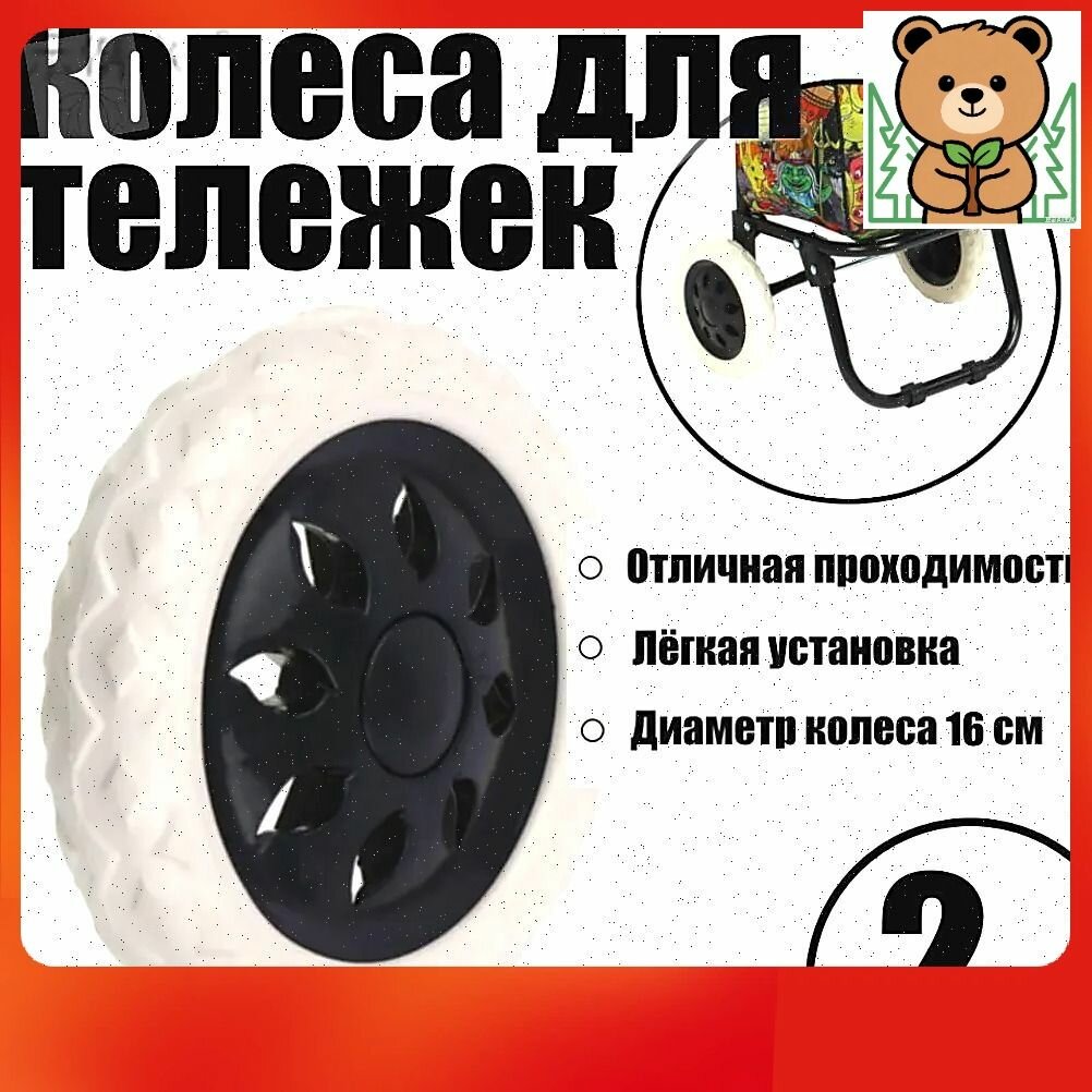 Колесо для садовой тачки