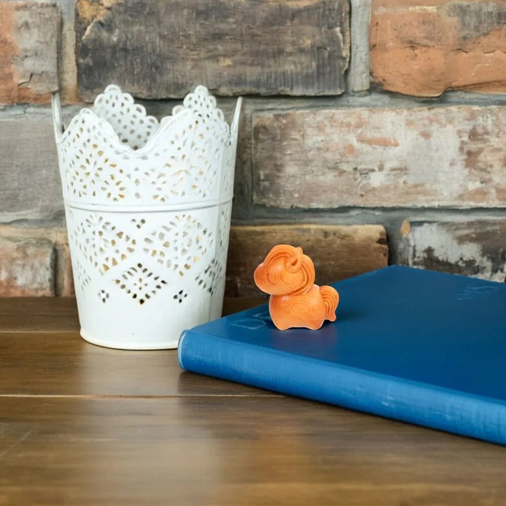 Фигурка Животного, Из Дерева, Для Удачи, 1 Штука