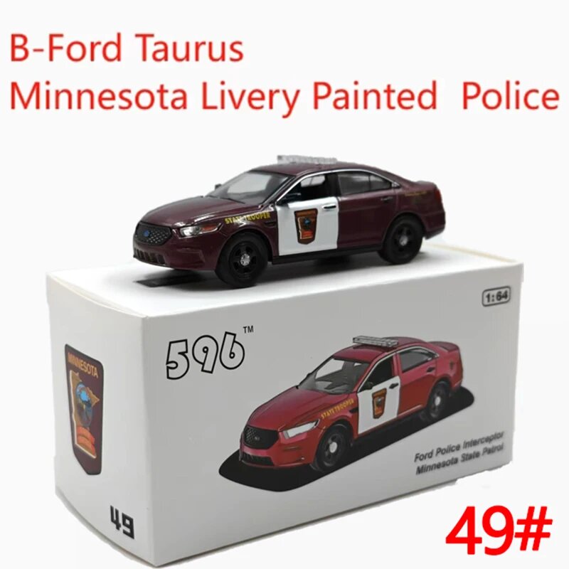 WELLY Модель 1:64 Ford Taurus/Tahoe Полицейский автомобиль B-Ford Taurus