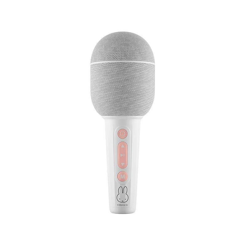 Miffy детский беспроводной Bluetooth караоке микрофон-динамик игрушка с встроенным микрофоном для детей, веселая пение