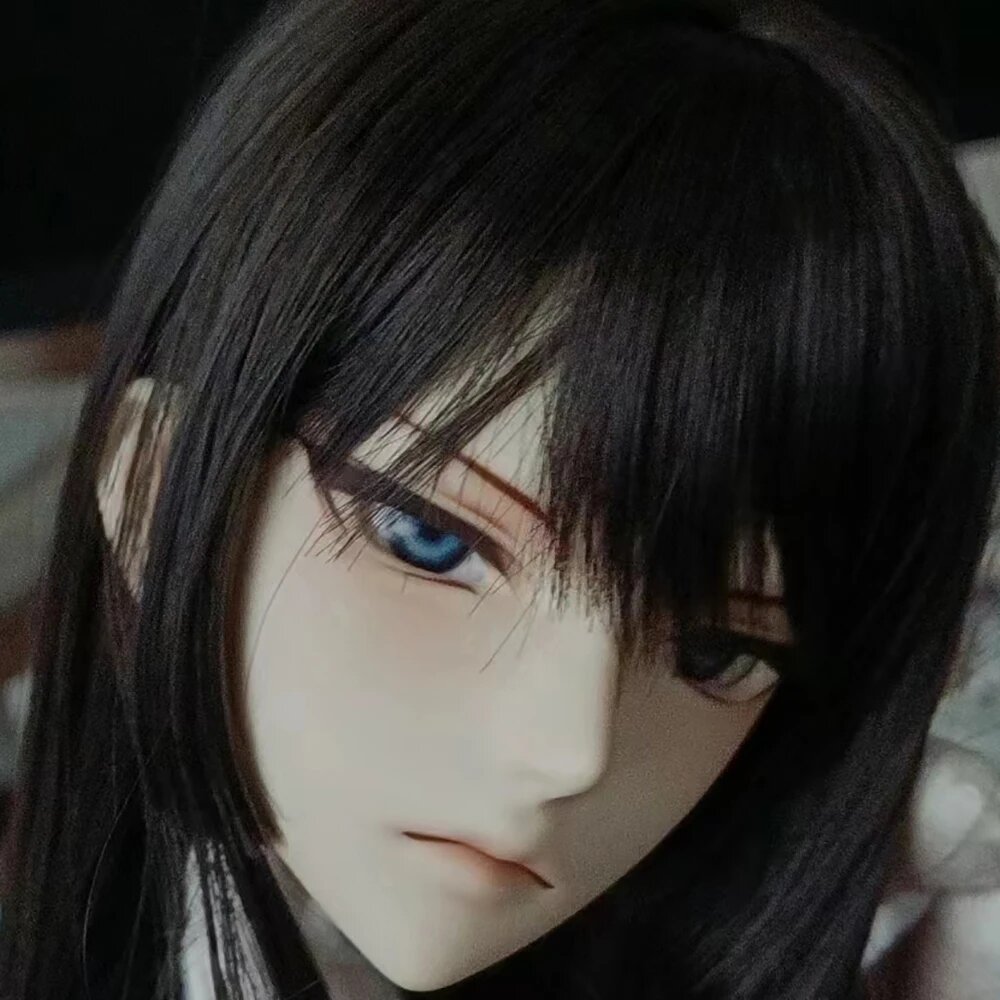 Кукольная голова BJD из смолы для сборки normal ski-no makeup, only a head