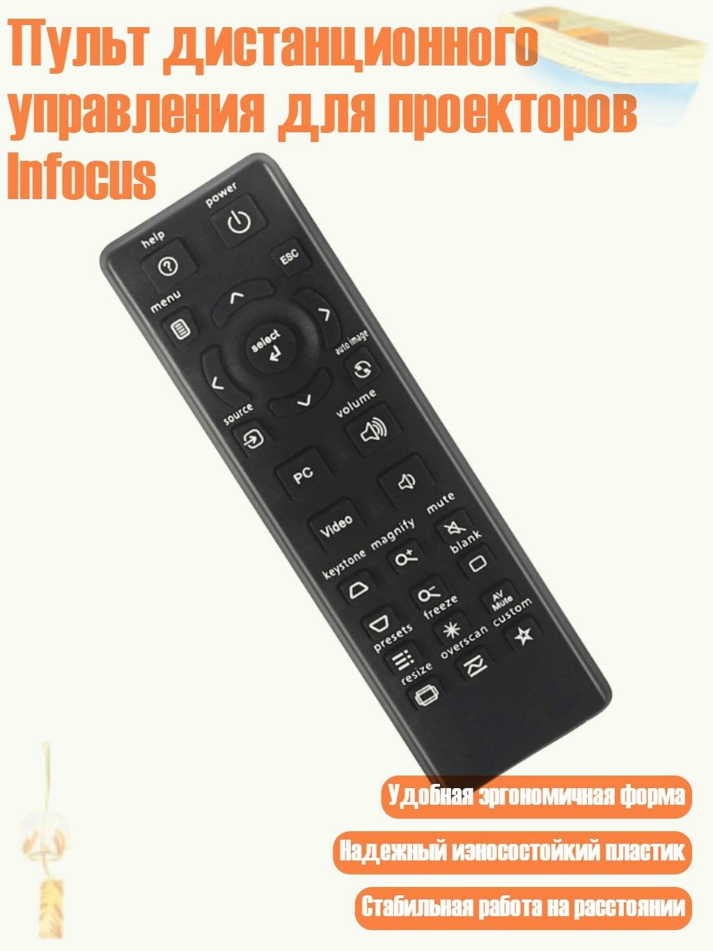 Пульт дистанционного управления для проекторов Infocus