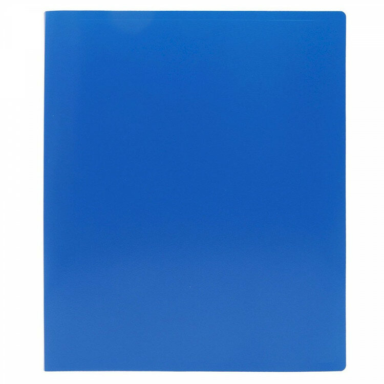 Папка скоросшиватель пружин. А4 15мм пластиковая 0,5мм синяя (Workmate) арт.15-6107. Количество в наборе 2 шт.