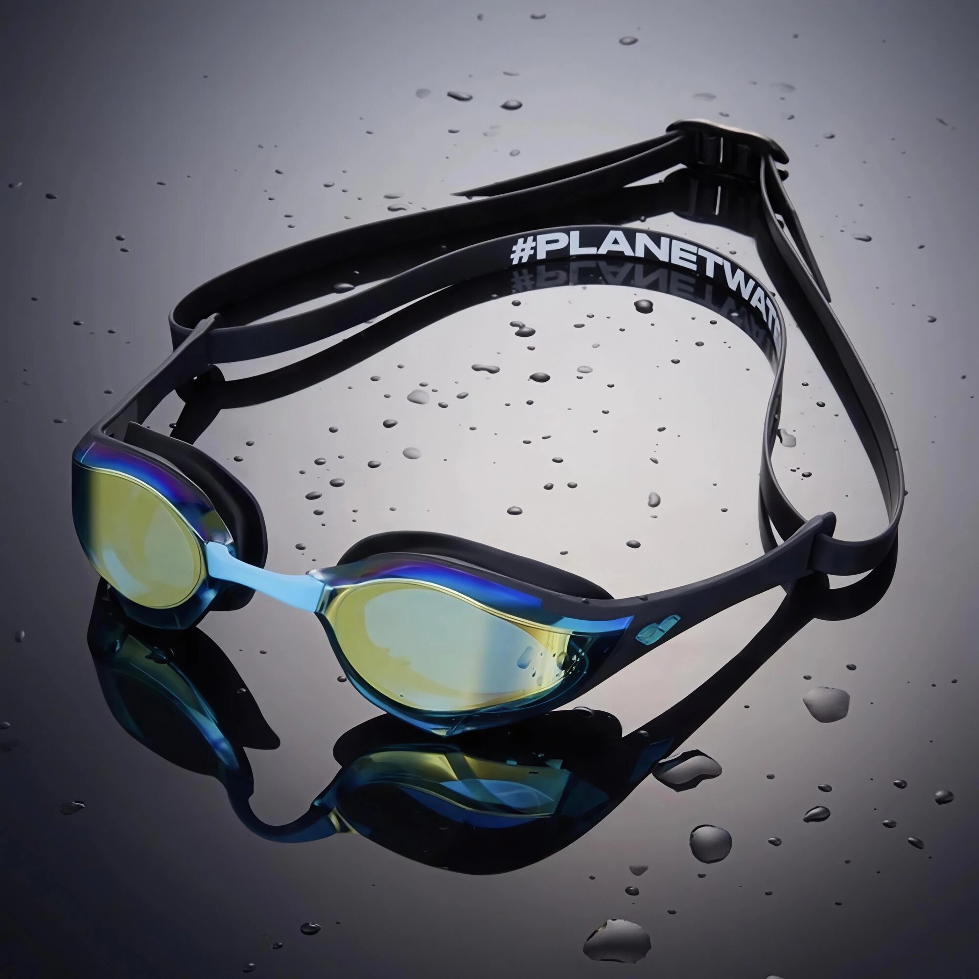 Очки для плавания arena "Cobra Edge Swipe Mirror", Защита от запотевания, для соревнований