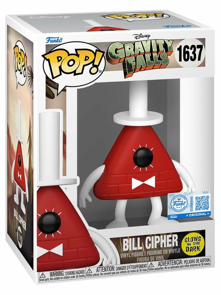 Фигурка Funko POP! Animation Gravity Falls Bill Cipher (GW) (Exc) (1637) 89328