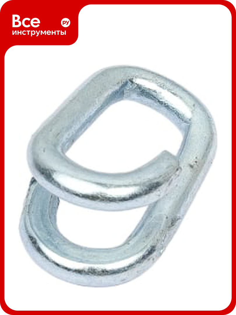 Соединитель цепи М6 1шт - ярлык Tech-Krep 102775