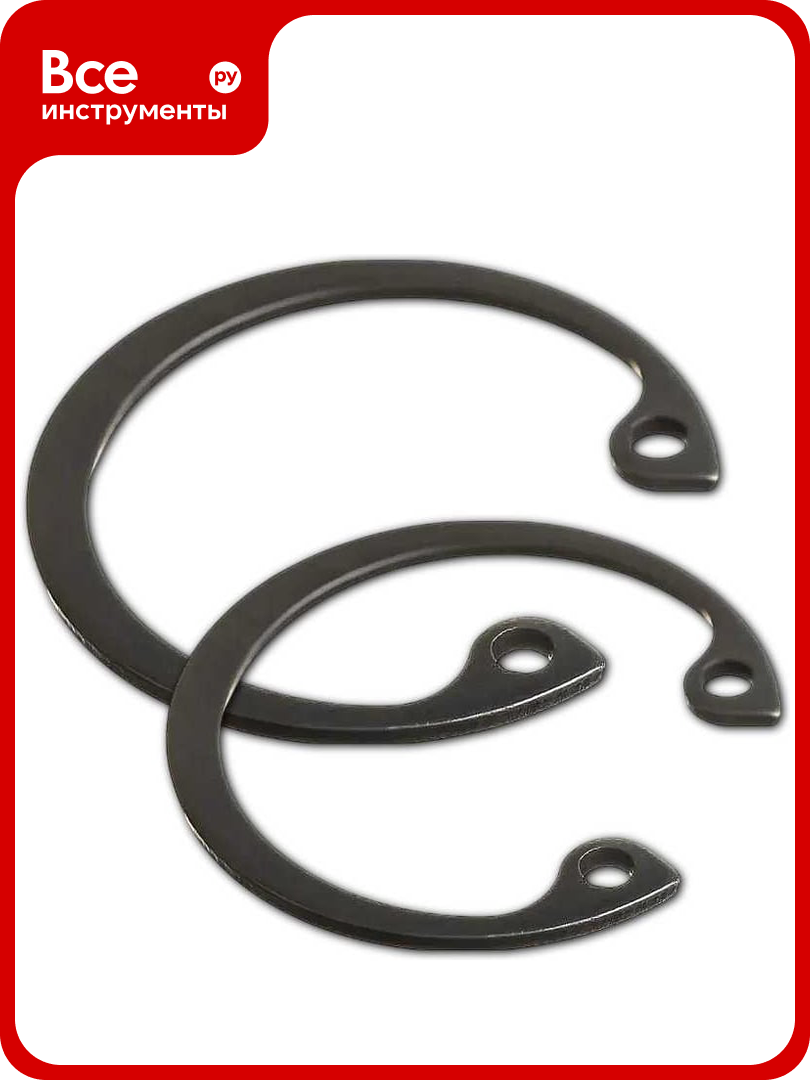 Кольцо внутреннее стопорное 23 Болта D52 DIN 472, 5 шт. НФ-00004467ф5