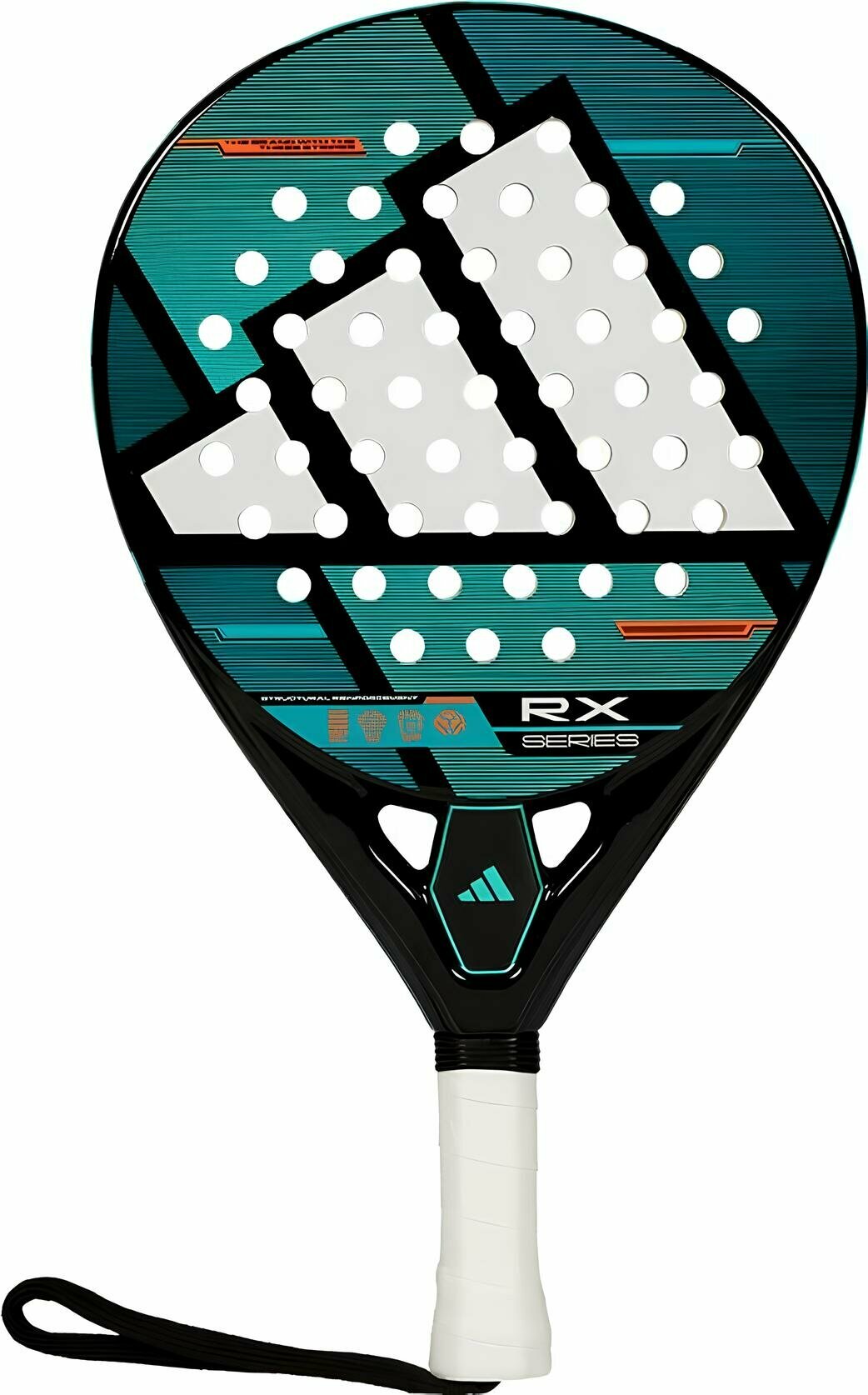 Ракетка для падел тенниса Adidas Rx Series 2026 Racket Padel Бирюзовый