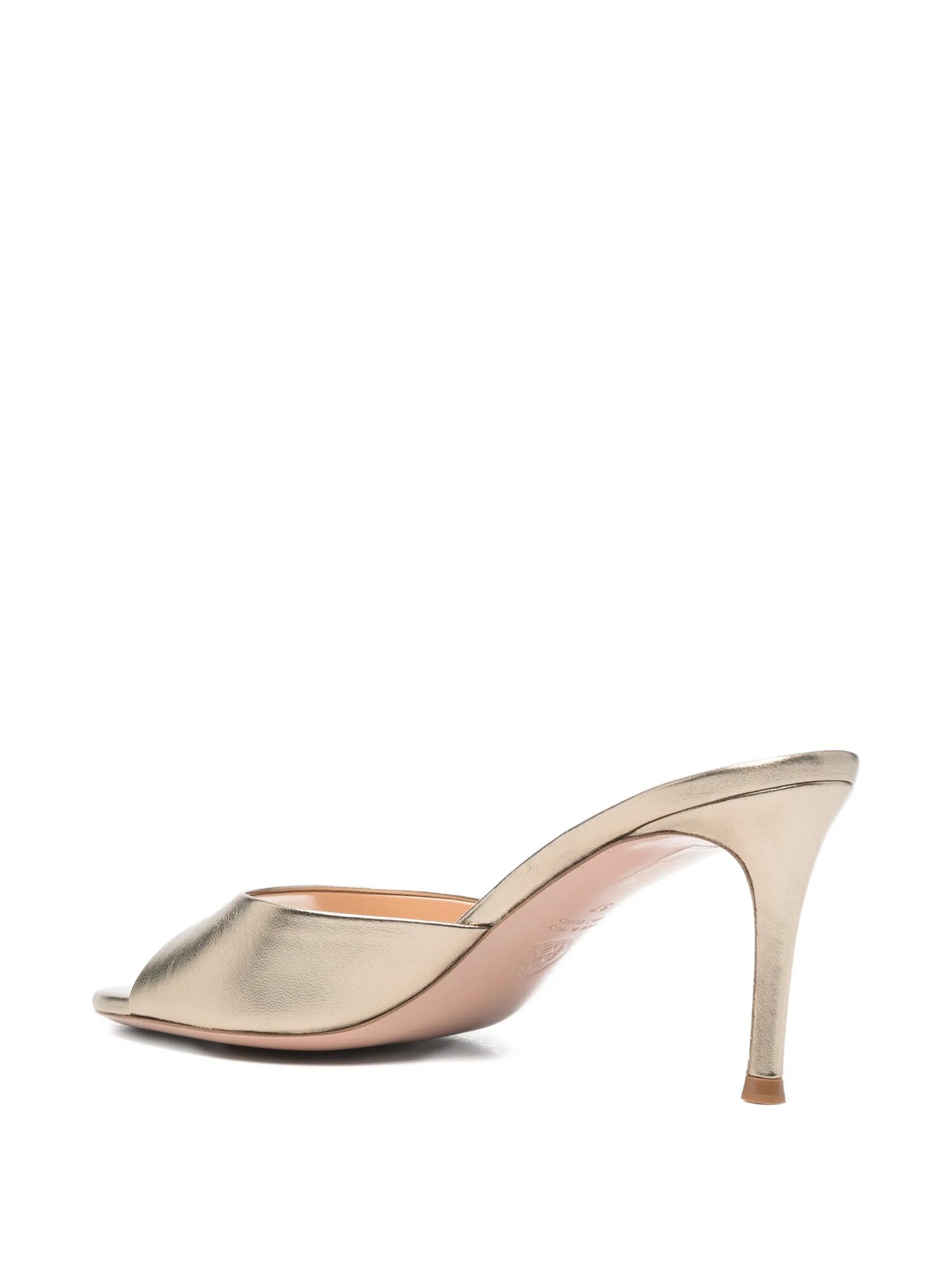Туфли Roberto Festa Calf leather heeled pumps, размер 40, gold — фото 1