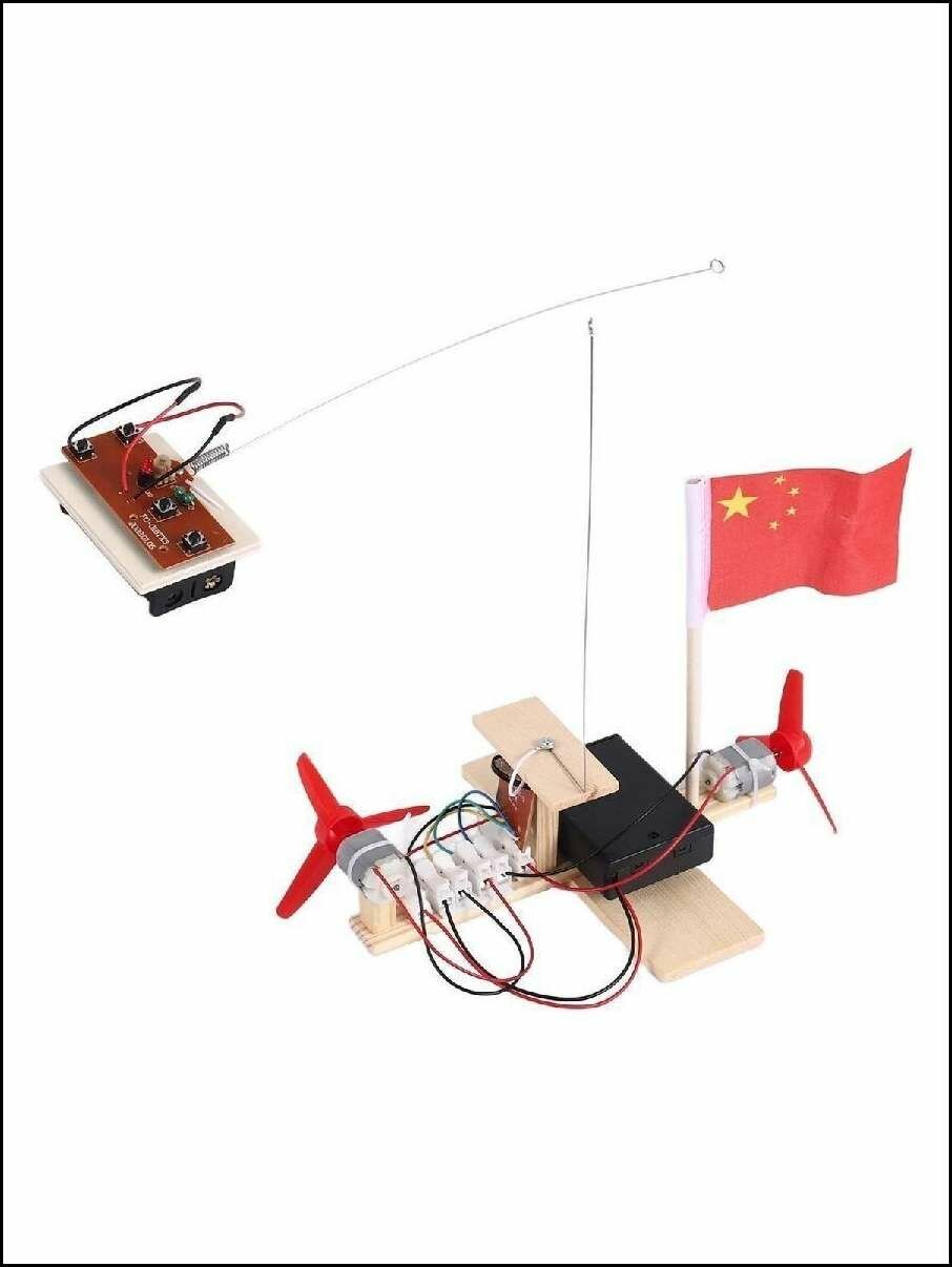 11Сборная модель лодки ветряная деревянная лодка с дистанционным управлением своими руками