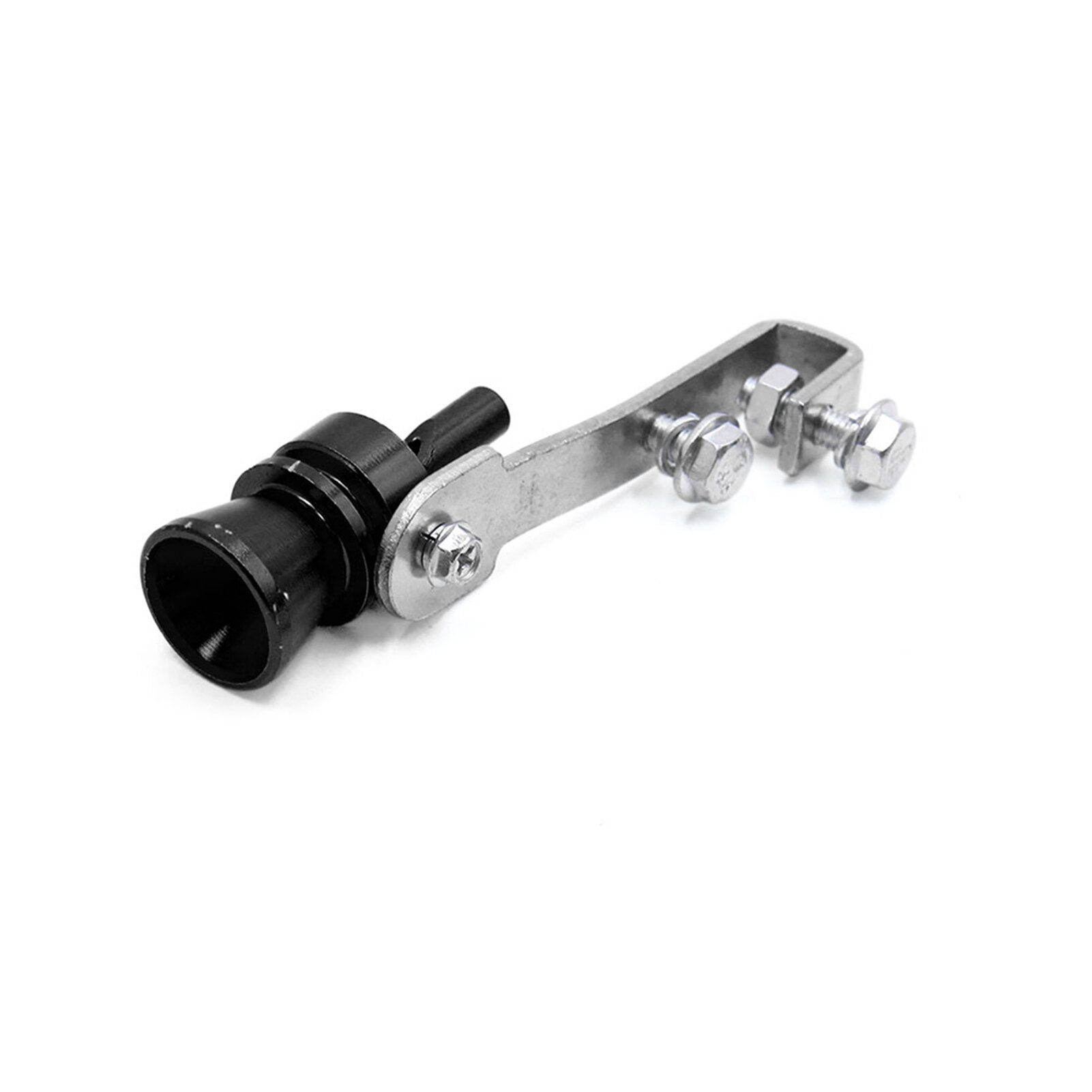 Sound Muffler Car Exhaust Pipe Sounder Turbo Exhaust Whistle Blow off Valve Simulator Whistler M Размер M Цвет серебристый/черный Материал алюминиевый сплав Диаметр свистка 2.3см Диаметр выхлопной трубы 37-48мм Рабочий объем 1.6-2.0 Размер изделия