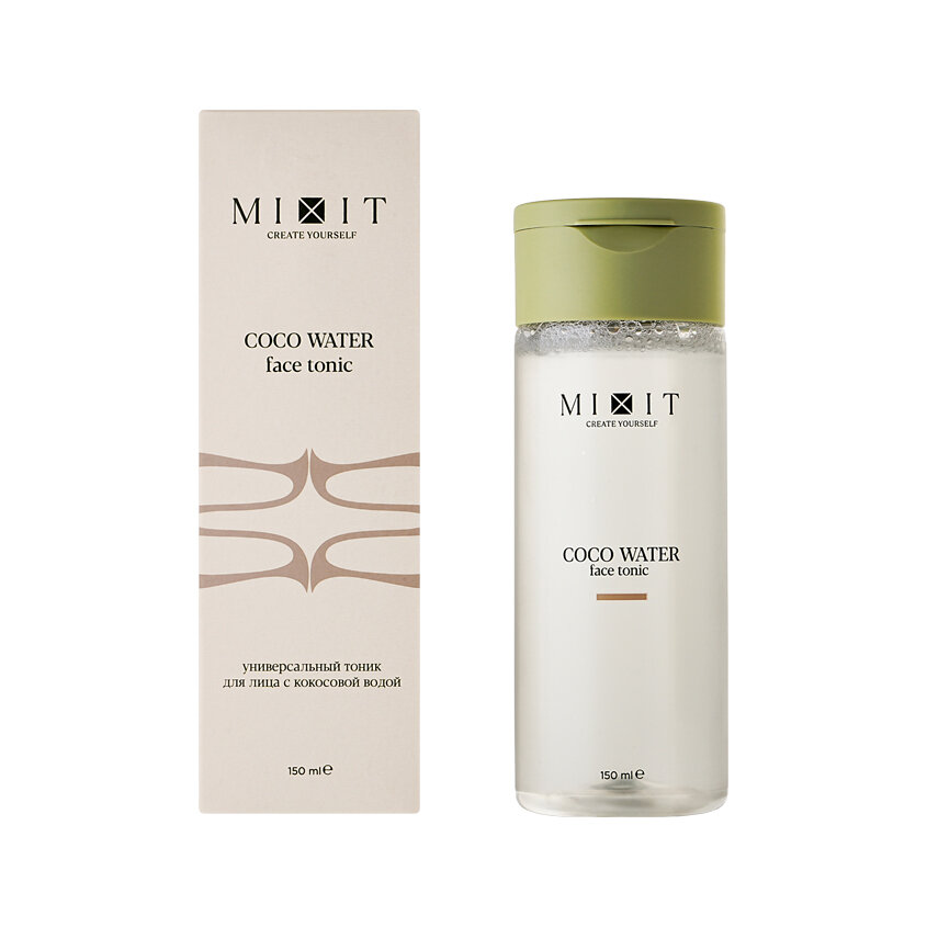 Тоник для лица MIXIT COCO WATER универсальный с кокосовой водой 150 мл