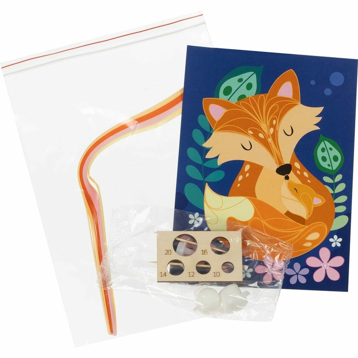 Набор для квиллинга Lori "Лисичка" (Квл-040)