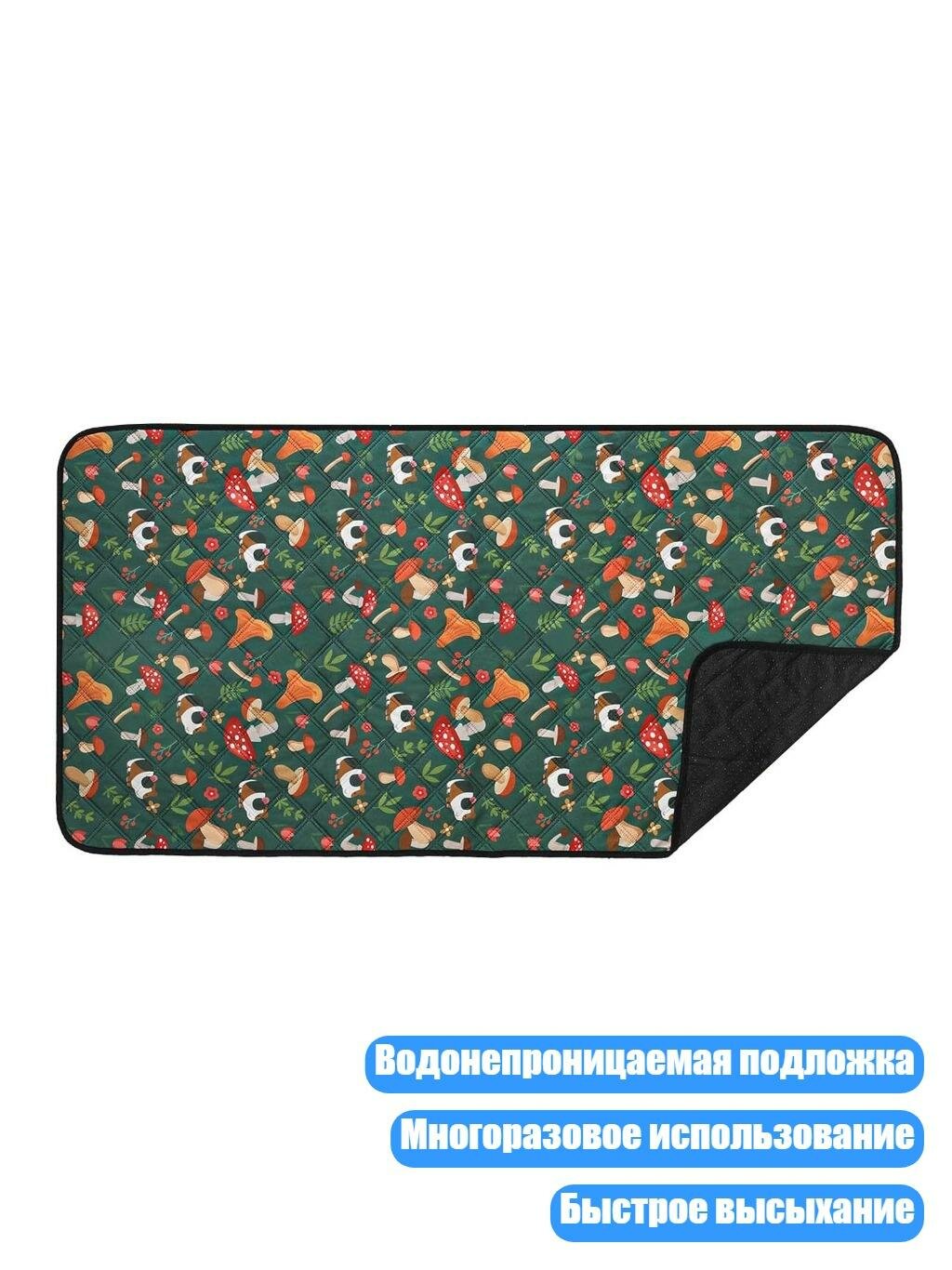 Мягкий коврик для клетки кролика