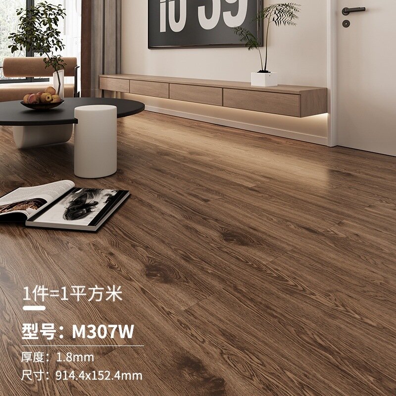 Оптовая продажа ПВХ пластикового напольного покрытия от фабрики в Гуандуне, самоклеящиеся напольные наклейки, утолщенные, износостойкие, водонепроницаемые