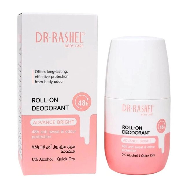 Roll-on Deodorant ADVANCE BRIGHT, DR.RASHEL (осветляющий роликовый дезодорант), 50 мл.