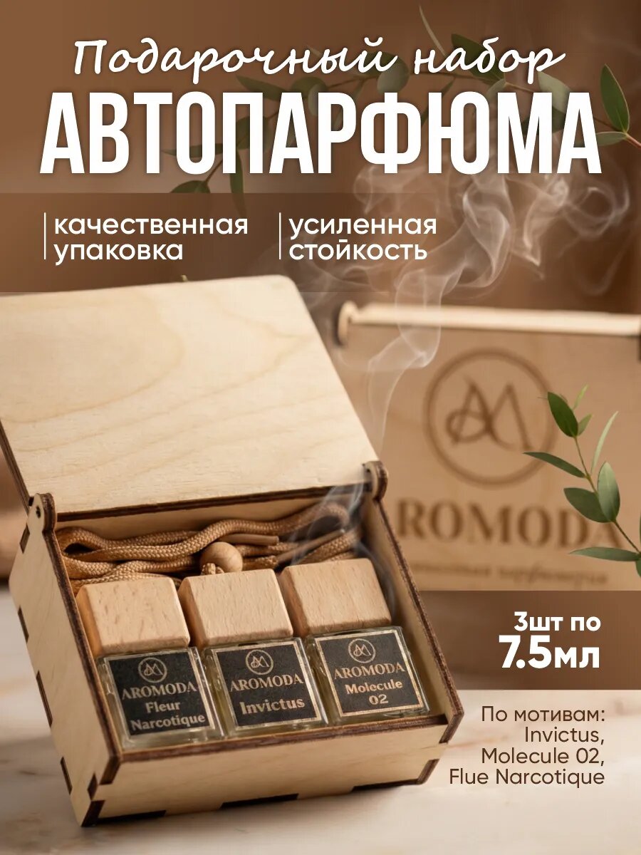 Набор подарочный автопарфюм