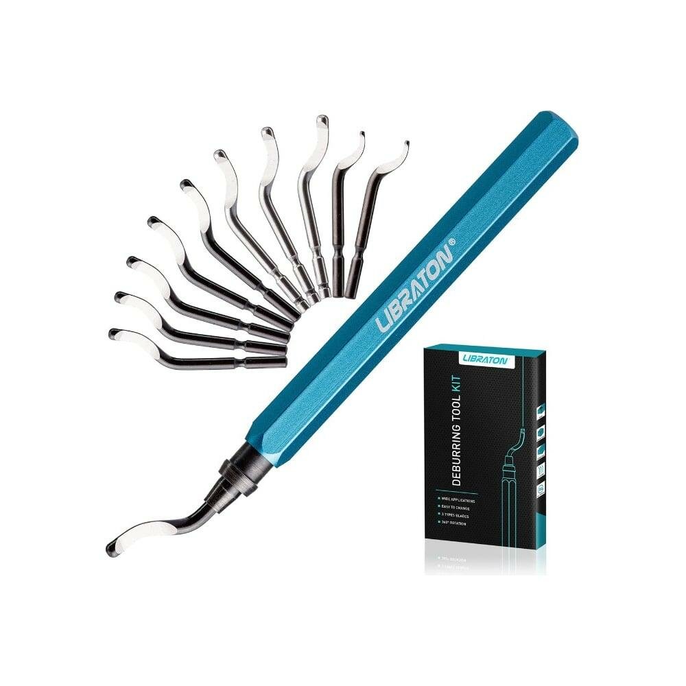 Инструмент для удаления неровностей и заусенцев Libraton шабер с 11 лезвиями 911211