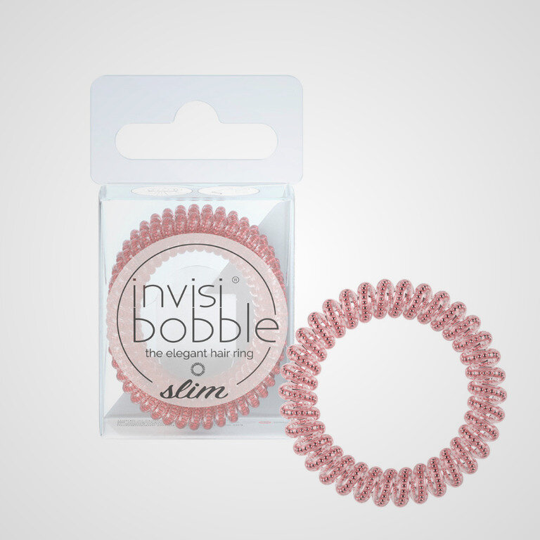 Резинка-браслет для волос SLIM Pink Monocle INVISIBOBBLE SLIM Pink Monocle Резинки для волос 1 шт