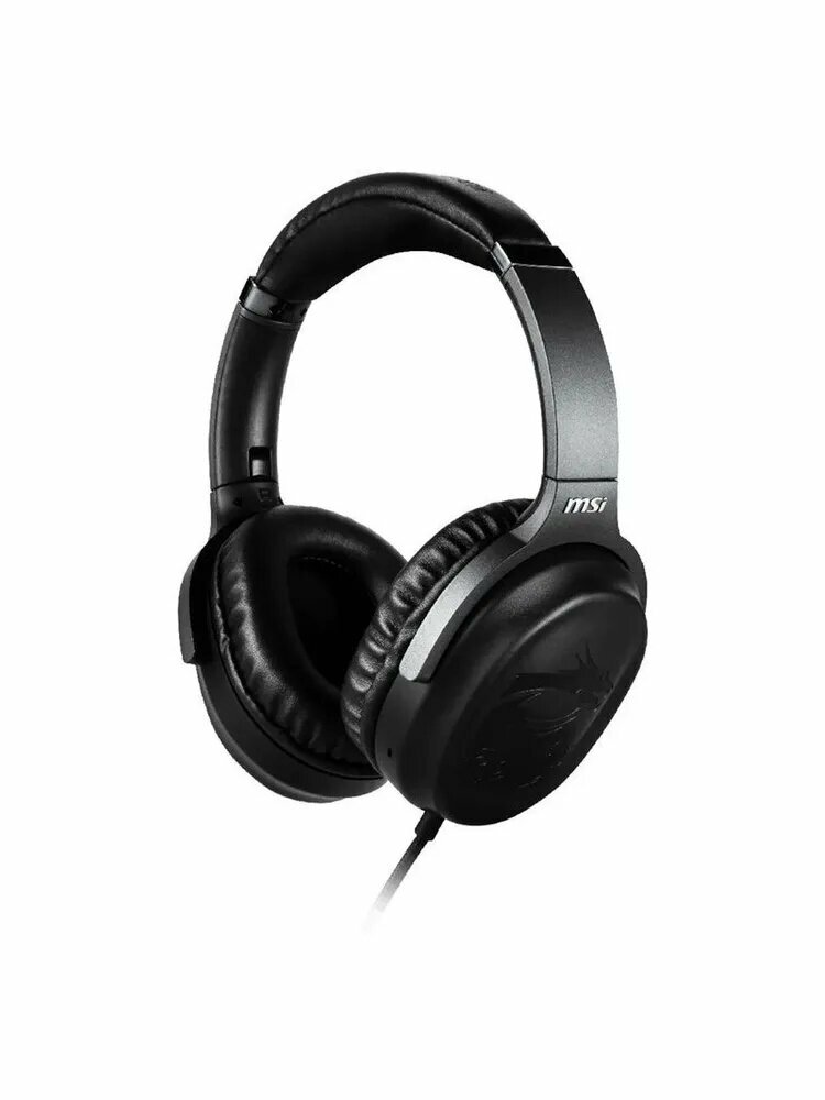 MSI Наушники проводные с микрофоном, черный