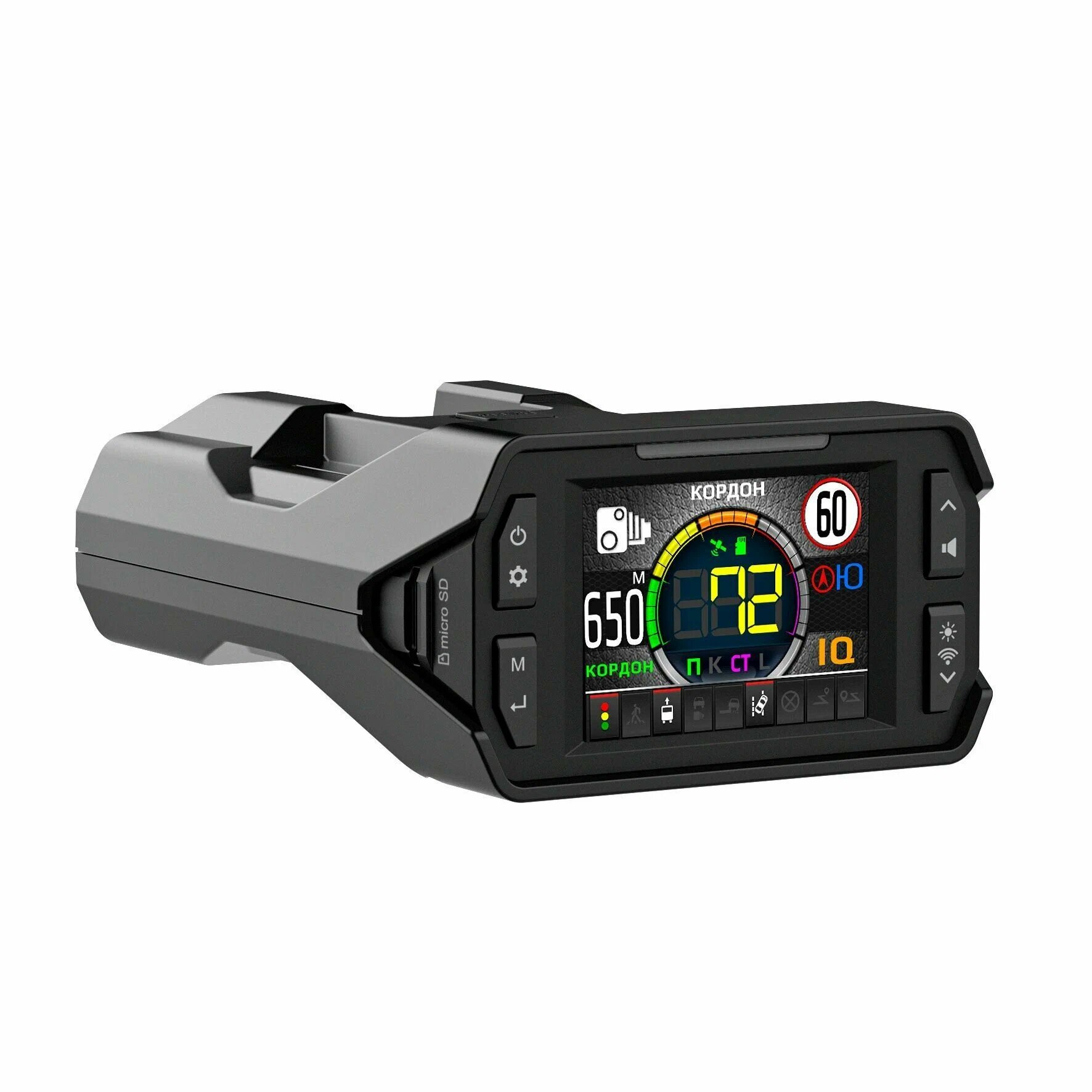 Радар-детектор INSPECTOR StaR signature GPS, Сигнатурный, Wi-Fi, черный