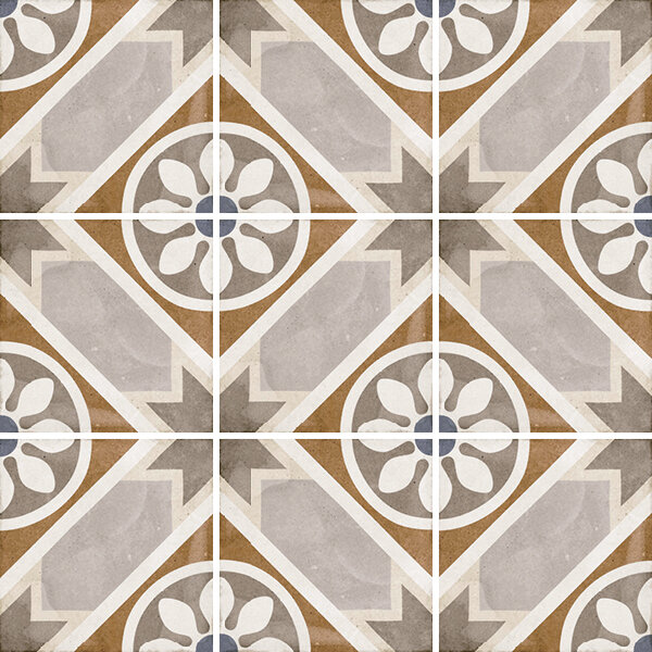 Керамогранит EQUIPE ART NOUVEAU APOLLO COLOR(24401) матовый 20x20 (25шт. 1м2)