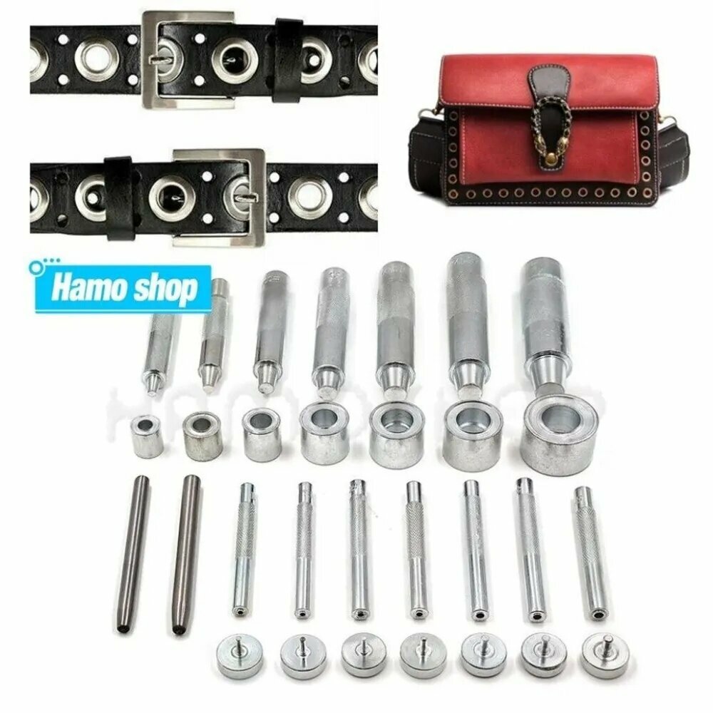 Эксклюзивный ручной пресс для люверсов с матрицей в наборе 1 штука