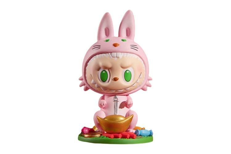 Игрушка унисекс POP MART Molly Labubu Prosperity Bunny Mystic Boxes, Confirmed-Hidden Style-Treasures Fill The Home (Open)