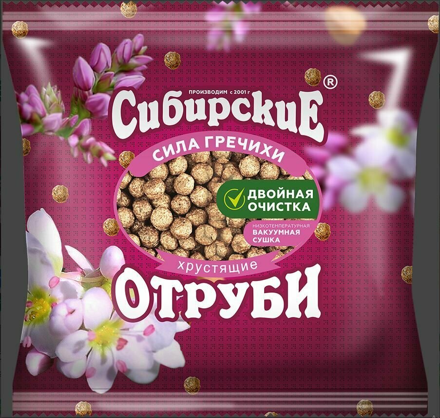 Хрустящие отруби Сила гречихи