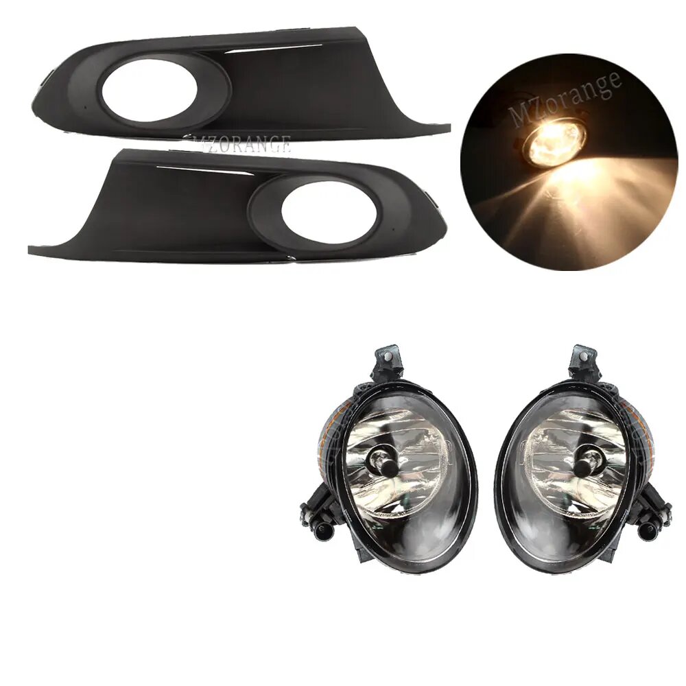 Противотуманные фары светодиодные для VW Jetta 6 A6 MK6 2011 2012 2013 2014 Фара переднего бампера Противотуманная фара Крышка гриль Безель Рамка Проволока аксессуары