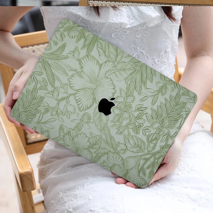 Чехол на MacBook Pro 16" Green M1/M2/M3/M4