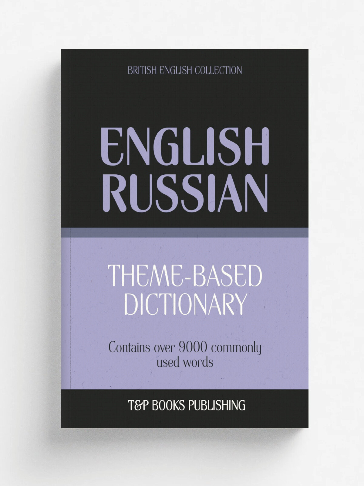 Theme-based dictionary British English-Russian - 9000 words