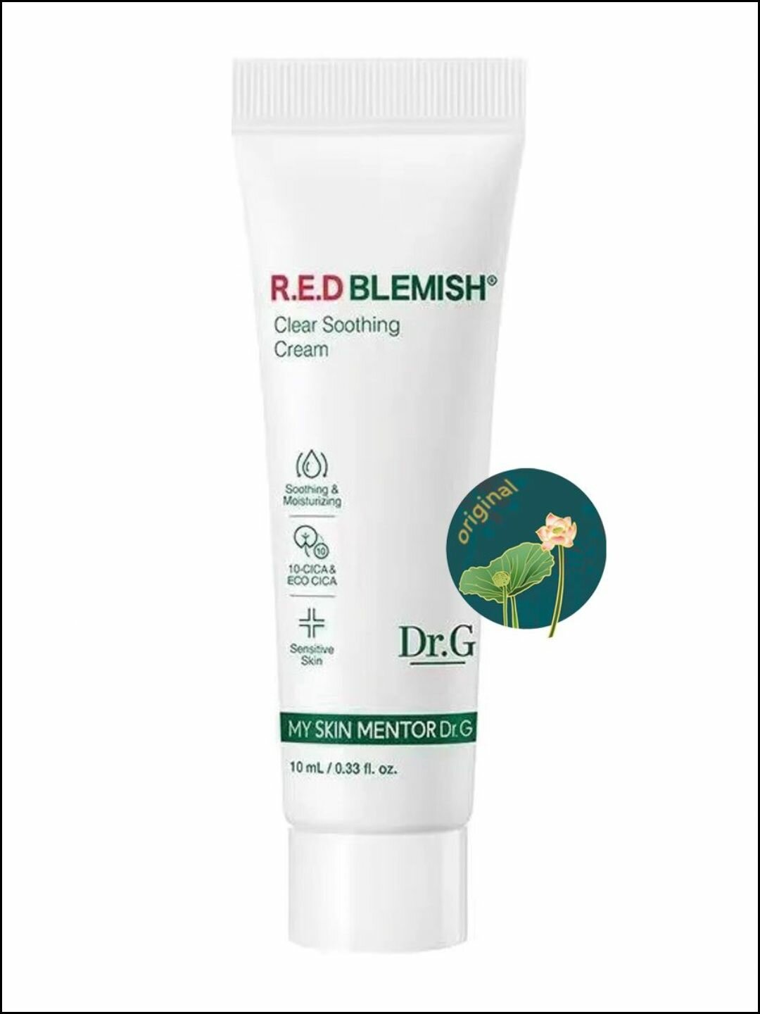 Успокаивающий крем-гель для лица Dr.G R.E.D Blemish Cica Soothing Cream 10мл