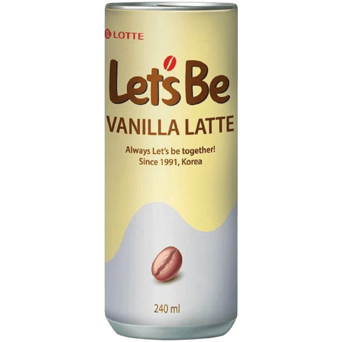 Напиток кофейный Let's Be Vanilla Latte 0,24 л ж/б