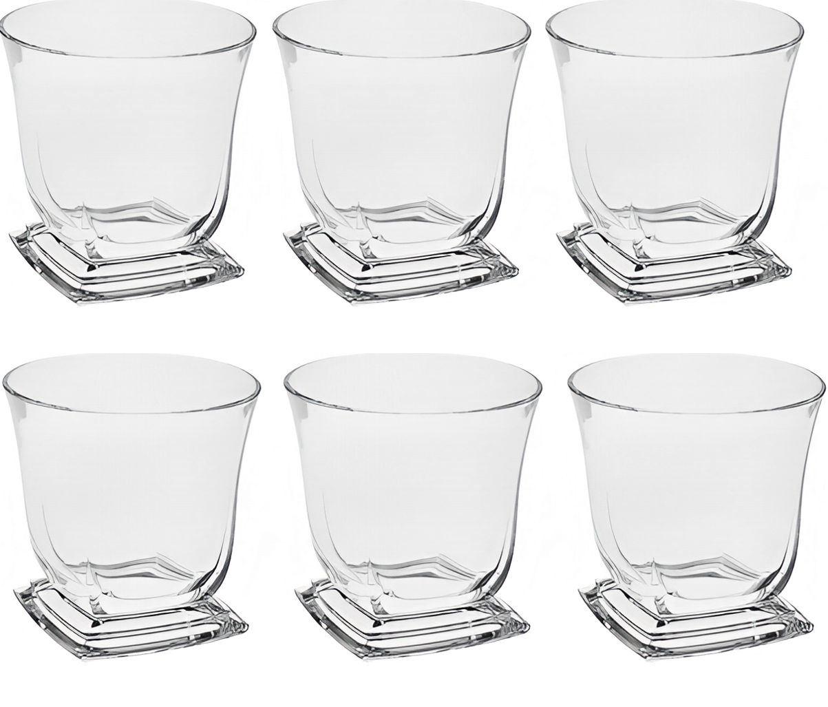 Стакан для виски "PRINCE", 320 мл (набор 6 шт.), хрусталь, Crystal Bohemia/ БПХ529