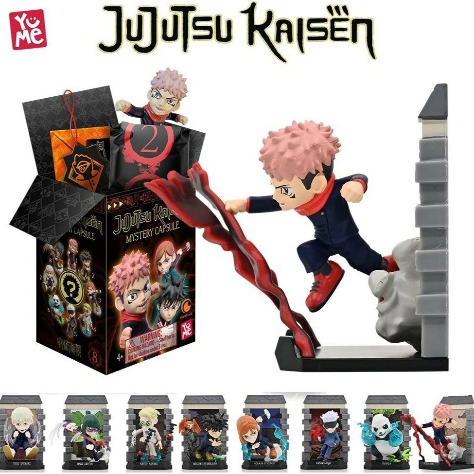 Капсула-сюрприз с фигуркой Jujutsu Kaisen в ассорт, YuMe, (5х7х10), (11205)